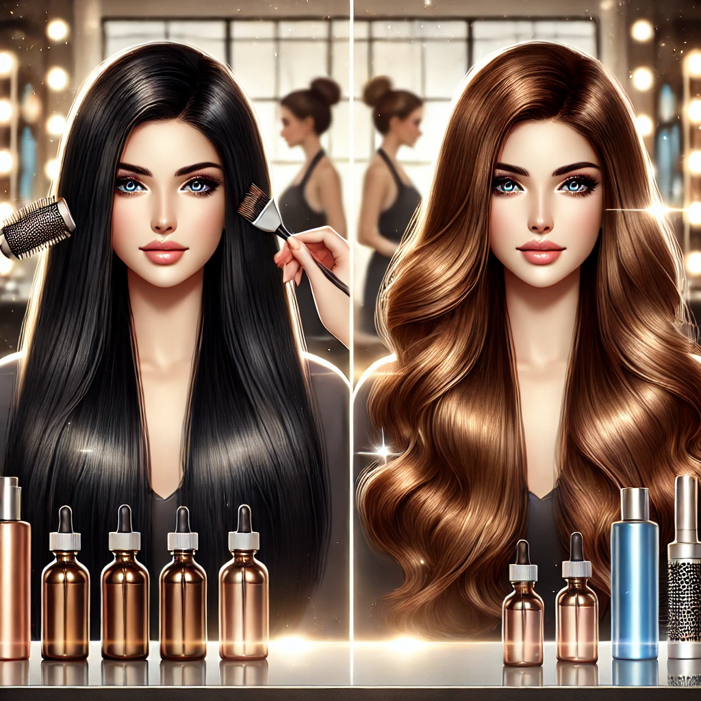 Do preto ao morena iluminada: transforme seu visual com estilo